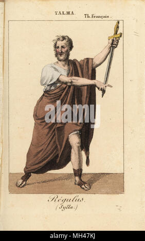 françois-joseph Talma french actor of french comedy sculpted by David d ...