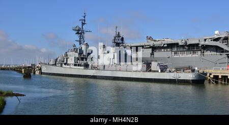 The American Destroyer USS Laffey Stock Photo - Alamy