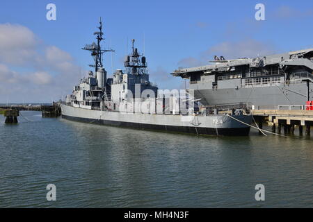 The American Destroyer USS Laffey Stock Photo - Alamy