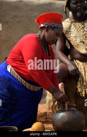 People, food and beverage, Eshowe, KwaZulu-Natal, South Africa, hands ...