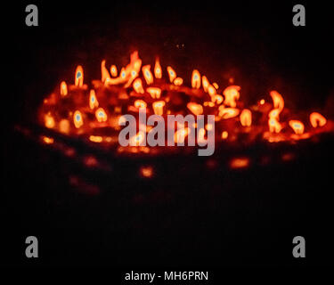 STILL LIFE OF DIWALI LAMPS IN SHAPE OF Stock Photo - Alamy
