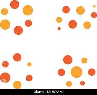 Loading circles set. Load icon isolated. Vector illustration. Loader ...