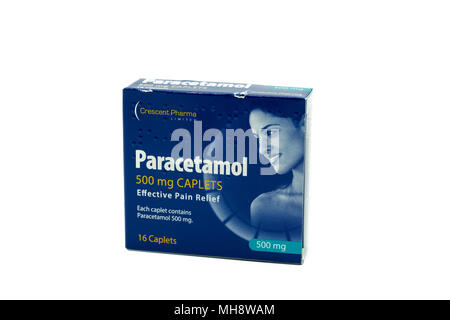 Crescent Pharma paracetamol Stock Photo - Alamy