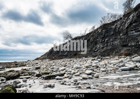 Cliffs along Monmouth Beach, Lyme Regis Stock Photo - Alamy