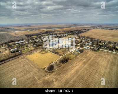 Modale is a small farming town in rural Iowa Stock Photo - Alamy