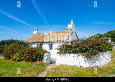 Living museum Cregneash village, Isle of Man, crown dependency of the ...