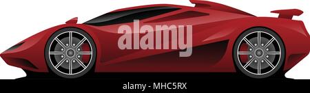 Super Car Vector Illustration Stock Vector Image & Art - Alamy