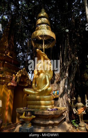 Wat Botum (Wat Botumvatey), Phnom Penh city, Cambodia Stock Photo - Alamy