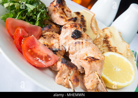 Chicken shish kebab, tavuk sis kebab Stock Photo - Alamy