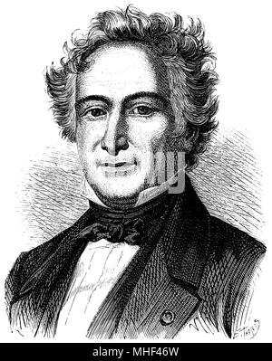 Engraving portrait of Michel Eugene Chevreul (1786 - 1889) French ...