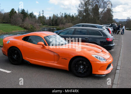 2014 SRT Dodge Viper Time Attack Supercar front offside passenger side ...