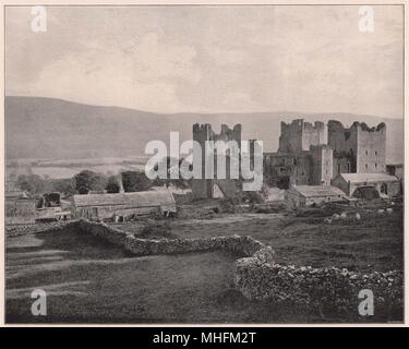 Bolton Castle Castle Bolton Wensleydale Stock Photo - Alamy