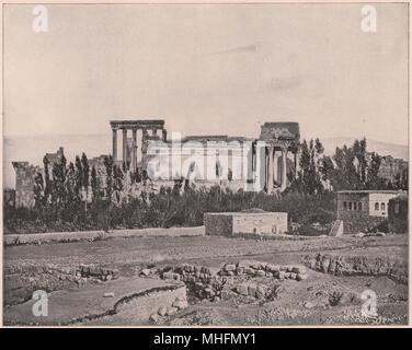 Acropolis of Baalbek, Syria Stock Photo - Alamy
