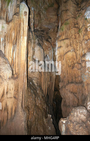Geological formation in Pastena Caves, Lazio, Italy Stock Photo - Alamy