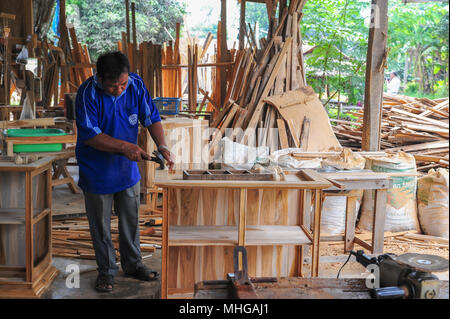 Making furniture from wood. Work carpenter. Carpentry tools. Carpentry ...