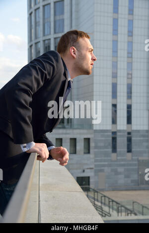 Handsome male person looking forward Stock Photo - Alamy