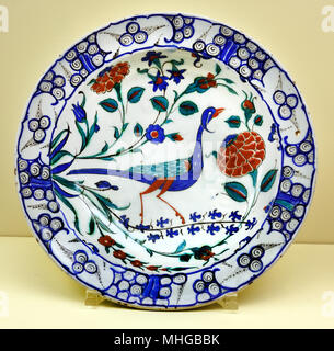 Turkish pottery - Turkey Iznik 16th Century Ottoman Period ( Fritware ...