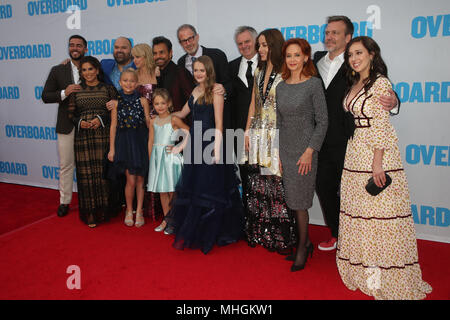 WESTWOOD, CA - APRIL 30: Cast of 'Overboard', Attends the premiere of ...