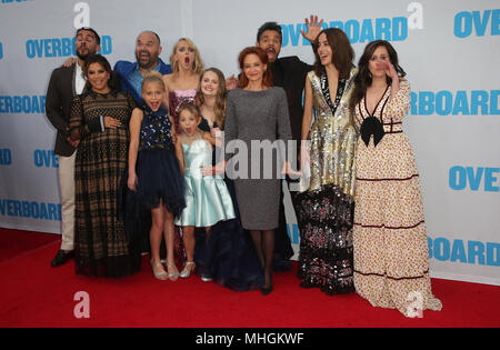WESTWOOD, CA - APRIL 30: Cast of 'Overboard', Attends the premiere of ...