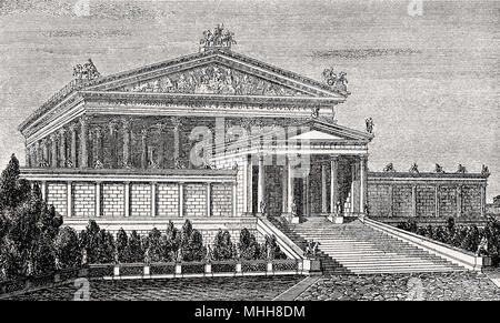 The reconstructed Temple of Jupiter Optimus Maximus, or Temple of ...