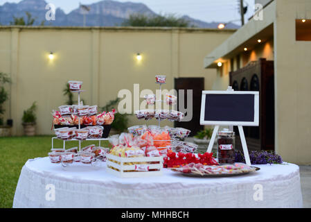 Sweet 15 decorations Stock Photo - Alamy