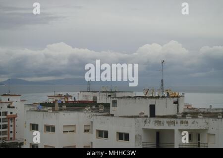 The roof tops of Tangier City, Morocco Stock Photo - Alamy
