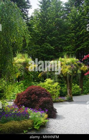 Juneau, Alaska: Glacier Gardens, a botanical garden in the Tongass ...