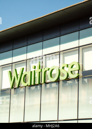 Waitrose Logo, Waitrose Store, Windsor, Berkshire, England, UK, GB ...