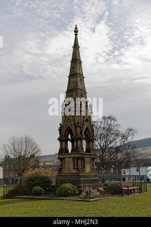 The village green, Denholm in the Scottish Borders Stock Photo - Alamy