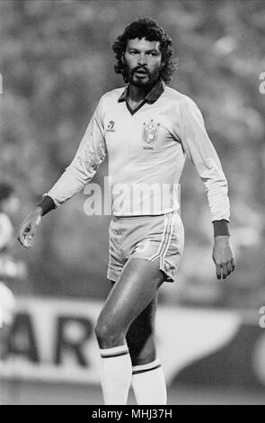 SOCRATES BRAZIL 16 March 1986 Stock Photo - Alamy