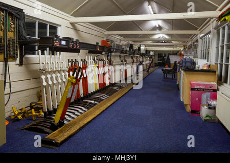 24/12/2015 Wrawby Junction, Barnetby (Lincs) Interior of Network rail ...