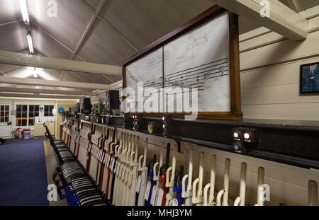 24/12/2015 Wrawby Junction, Barnetby (Lincs) Interior of Network rail ...