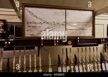 24/12/2015 Wrawby Junction, Barnetby (Lincs) Interior of Network rail ...