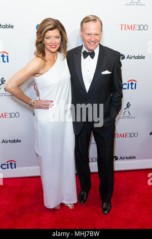 Norah O'Donnell, Geoff Tracy at arrivals for TIME 100 Gala, Jazz at ...