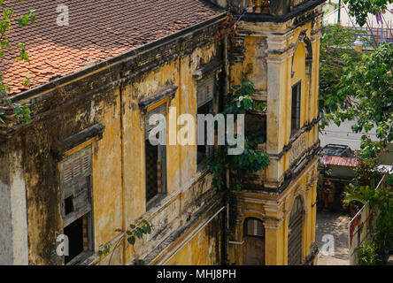 View of an old building owned by the The Foreign Correspondents' Club ...