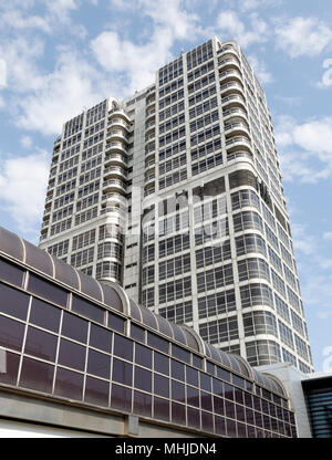 The David Murray John Building, better known as the Brunel Tower, in ...
