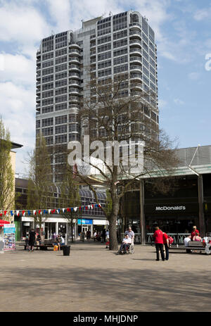 The David Murray John Building, better known as the Brunel Tower, in ...
