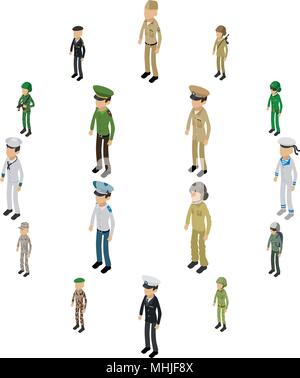 Female soldier avatar. Army, military character. Profile user, person ...