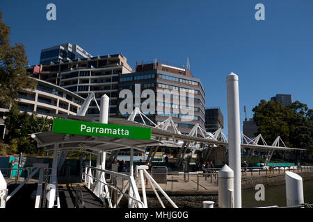 ferry station parramatta river parramatta new south wales australia ...