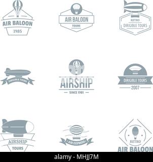 Stratosphere icons set, simple style Stock Vector Image & Art - Alamy