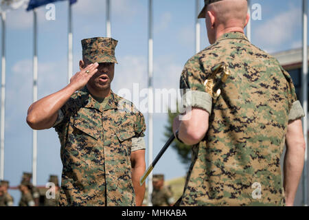 Sgt. Maj. Peter Siaw, outgoing EDCOM/MCU command sergeant major thanks ...