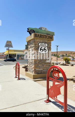 Route 66, Barstow, California Stock Photo - Alamy