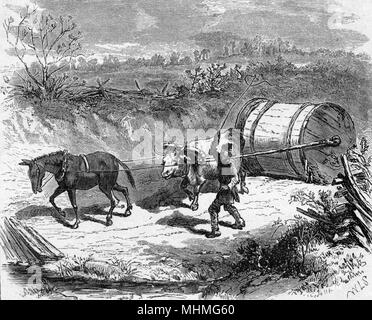 Hogshead of Tobacco Stock Photo - Alamy