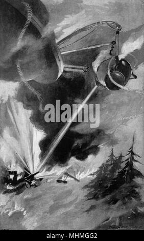 Martian Fighting Machine from H G Wells War of the Worlds Woking Town ...