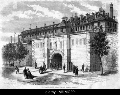 The Mazas Prison Paris France Stock Photo - Alamy