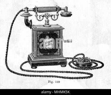 ERICSSON TABLE PHONE - 1 Stock Photo - Alamy