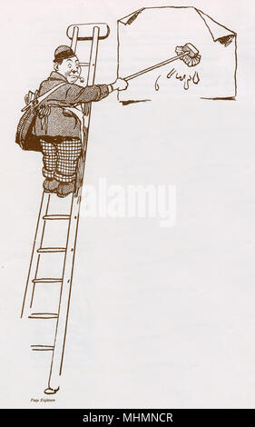 John Hassall Correspondence Art School advertisement, 1917 Stock Photo ...