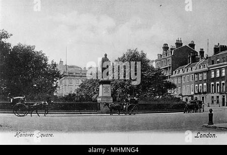 Hanover square Hanover street London Stock Photo - Alamy
