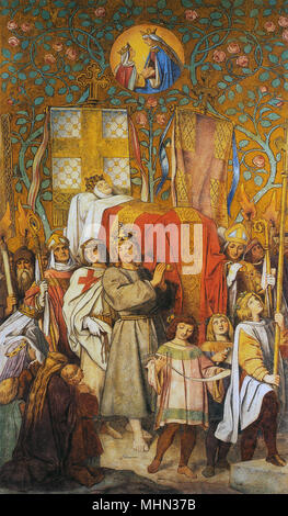 Schwind Moritz Von - Elisabethgalerie Der Wartburg - Die Legende Vom ...