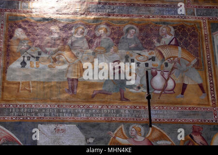 POMPOSA, ITALY - OCTOBER 9 2016 - Pomposa abbey is Benedictine ...